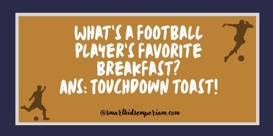 Football Jokes For Kids: 30 Hilarious Jokes They'll Love ...