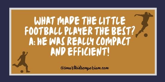 Football Jokes For Kids: 30 Hilarious Jokes They'll Love ...