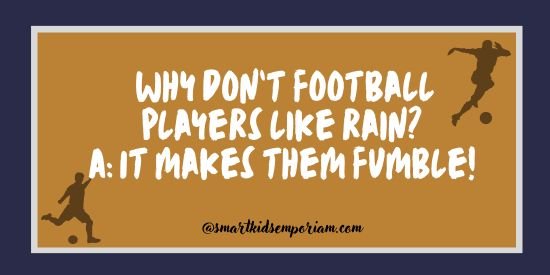 Football Jokes For Kids: 30 Hilarious Jokes They'll Love ...
