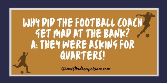Football Jokes For Kids: 30 Hilarious Jokes They'll Love ...