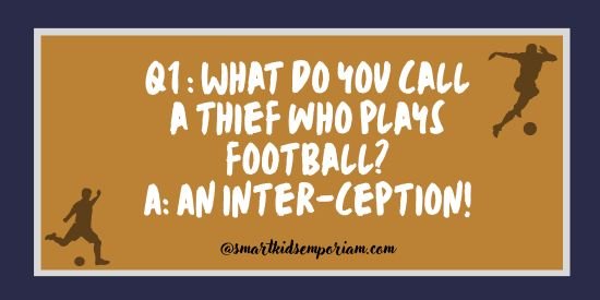 Football Jokes For Kids: 30 Hilarious Jokes They'll Love ...